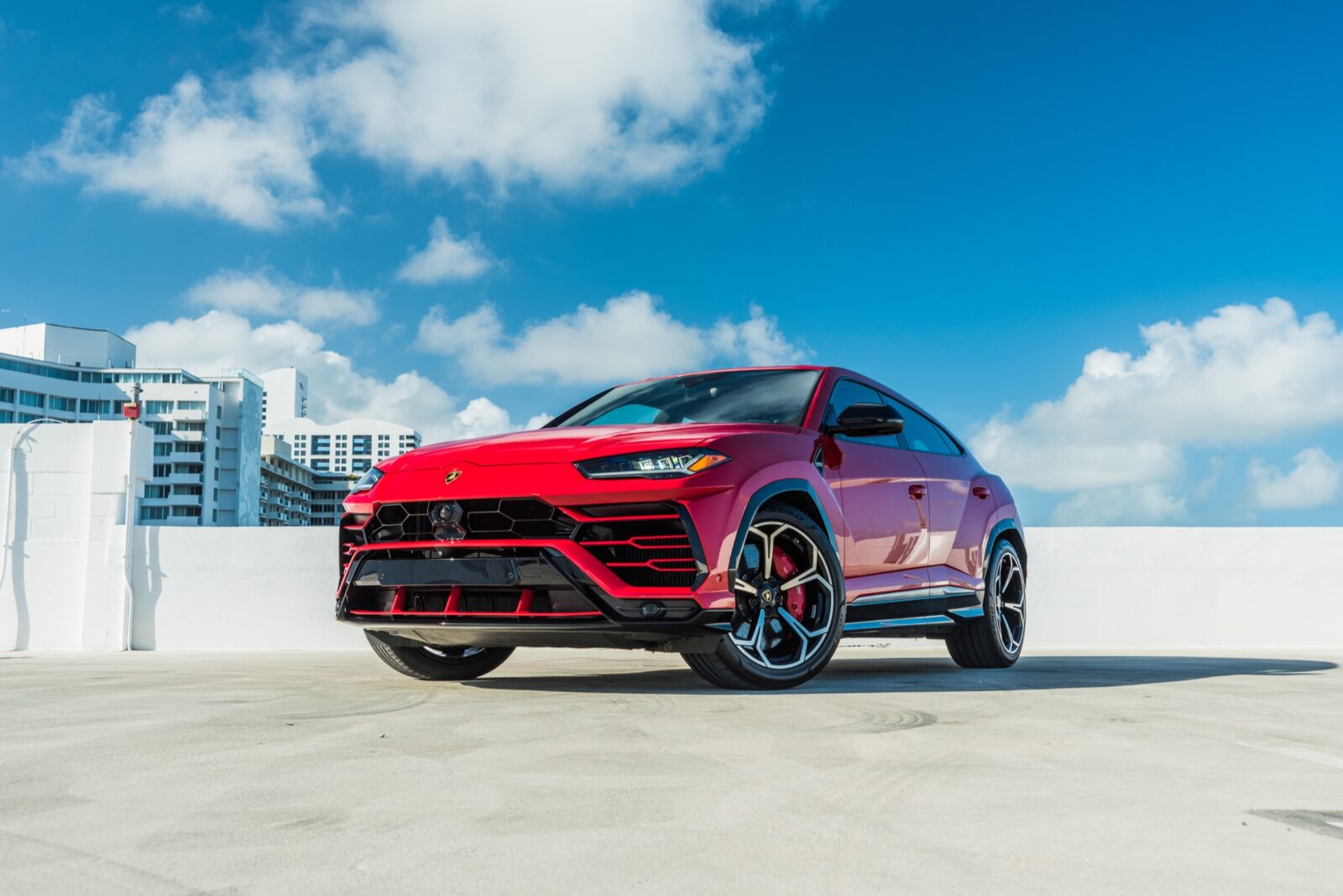 Lamborghini Urus Red - Vip Miami Auto
